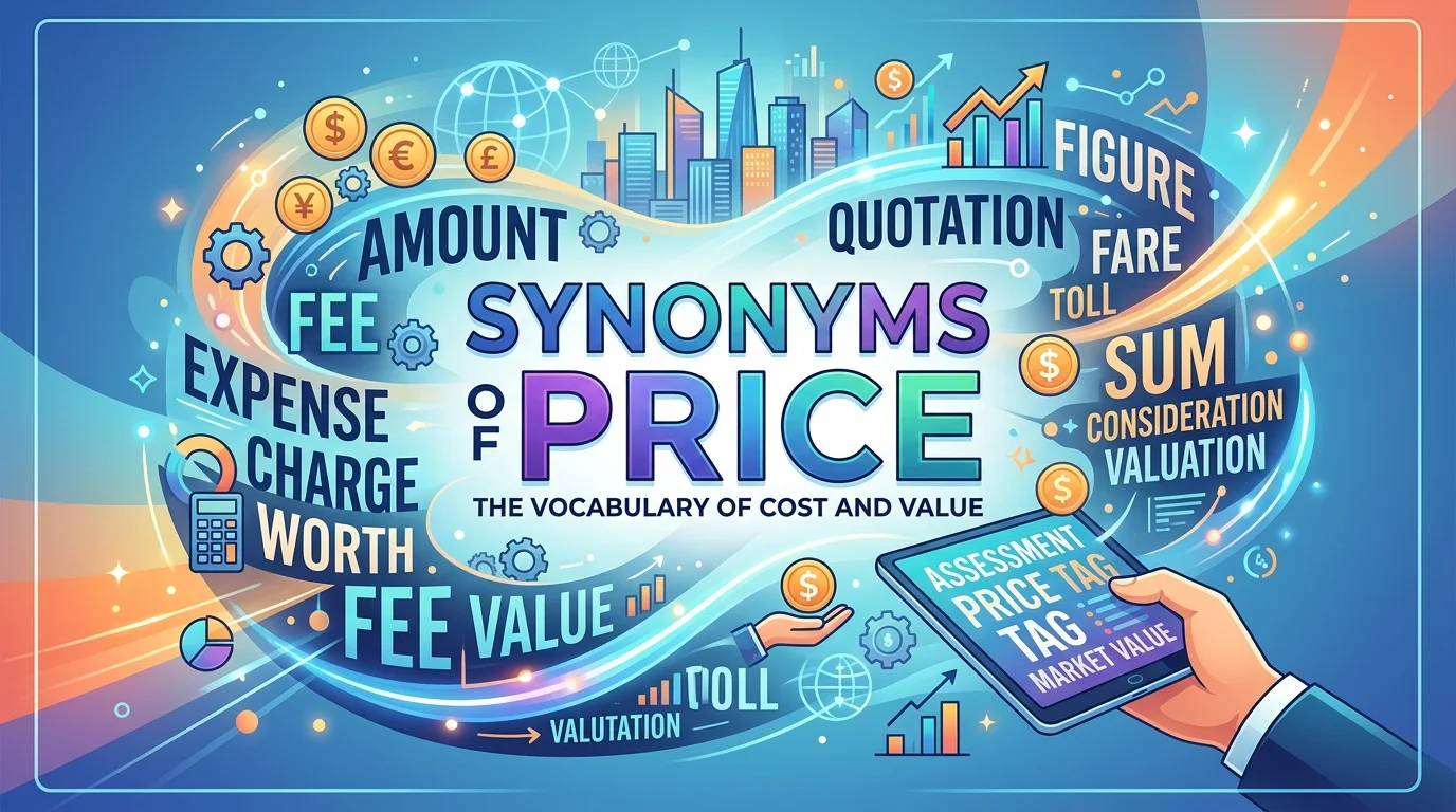 30 Synonyms of Price with Examples and Explanation