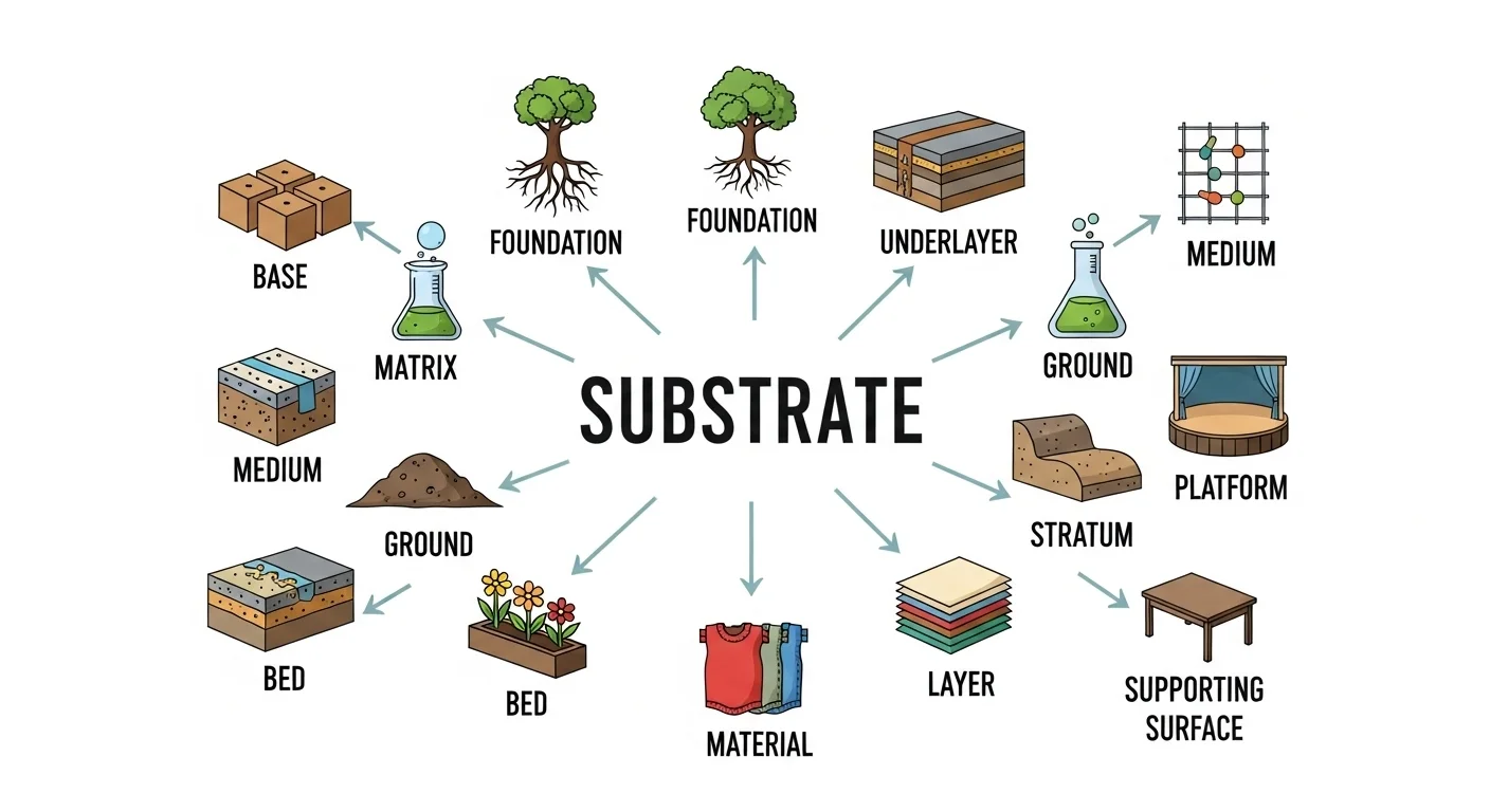 30 Synonyms of Substrate with Examples & Explanation for 2026